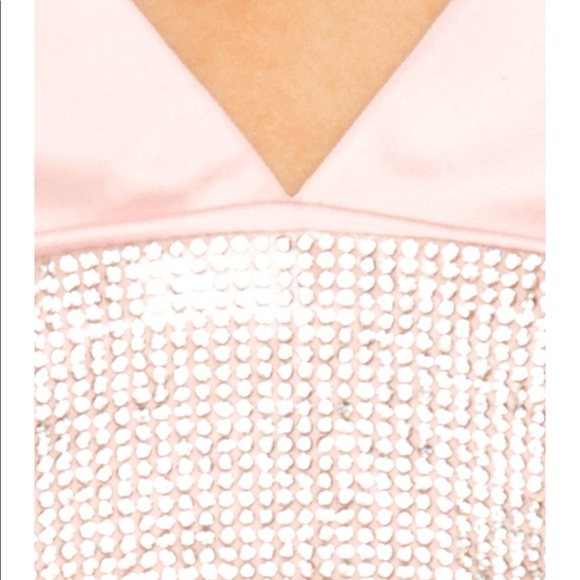 Dresses | Revolve Lanie Diamond Bottom Edge Set In Baby Pink | Poshmark